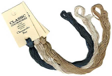 Crescent Colours Flosses : The Silver Needle, Fine Needlecraft Materials